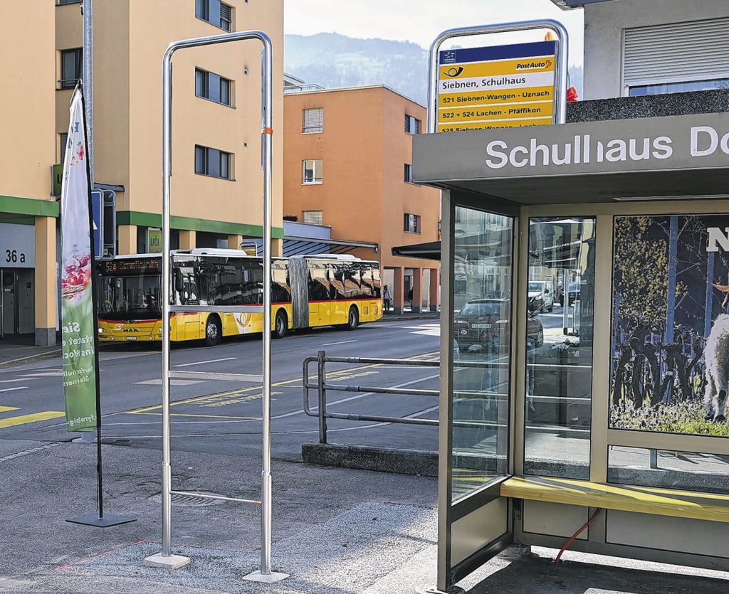 Siebnen erhält digitale Busfahrpläne - Marchanzeiger