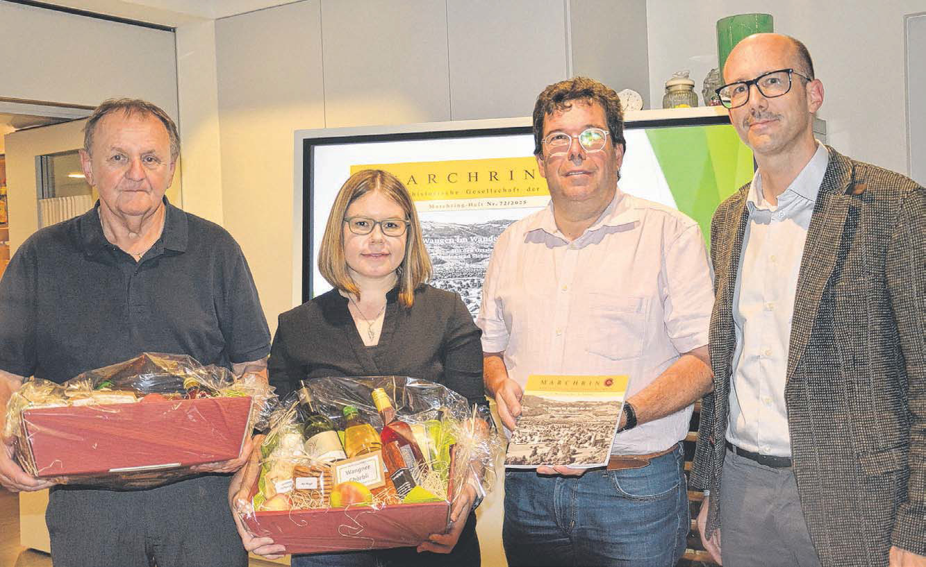 «Wangen im Wandel der Zeit» erschienen - Marchanzeiger