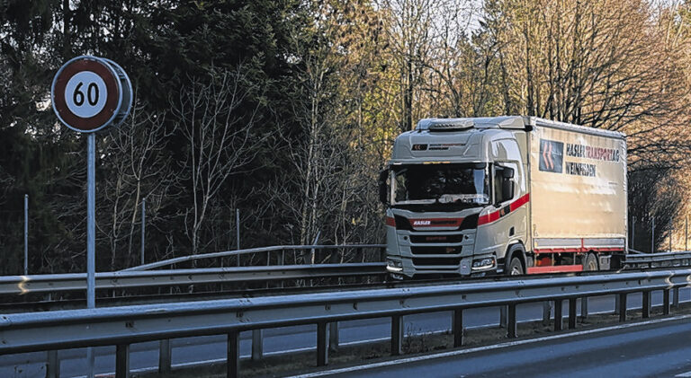 Doch schon Tempo 60 im «Rank» - Marchanzeiger